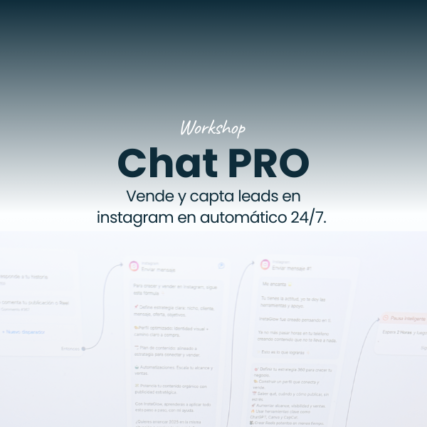 Vende en automático con Chat PRO